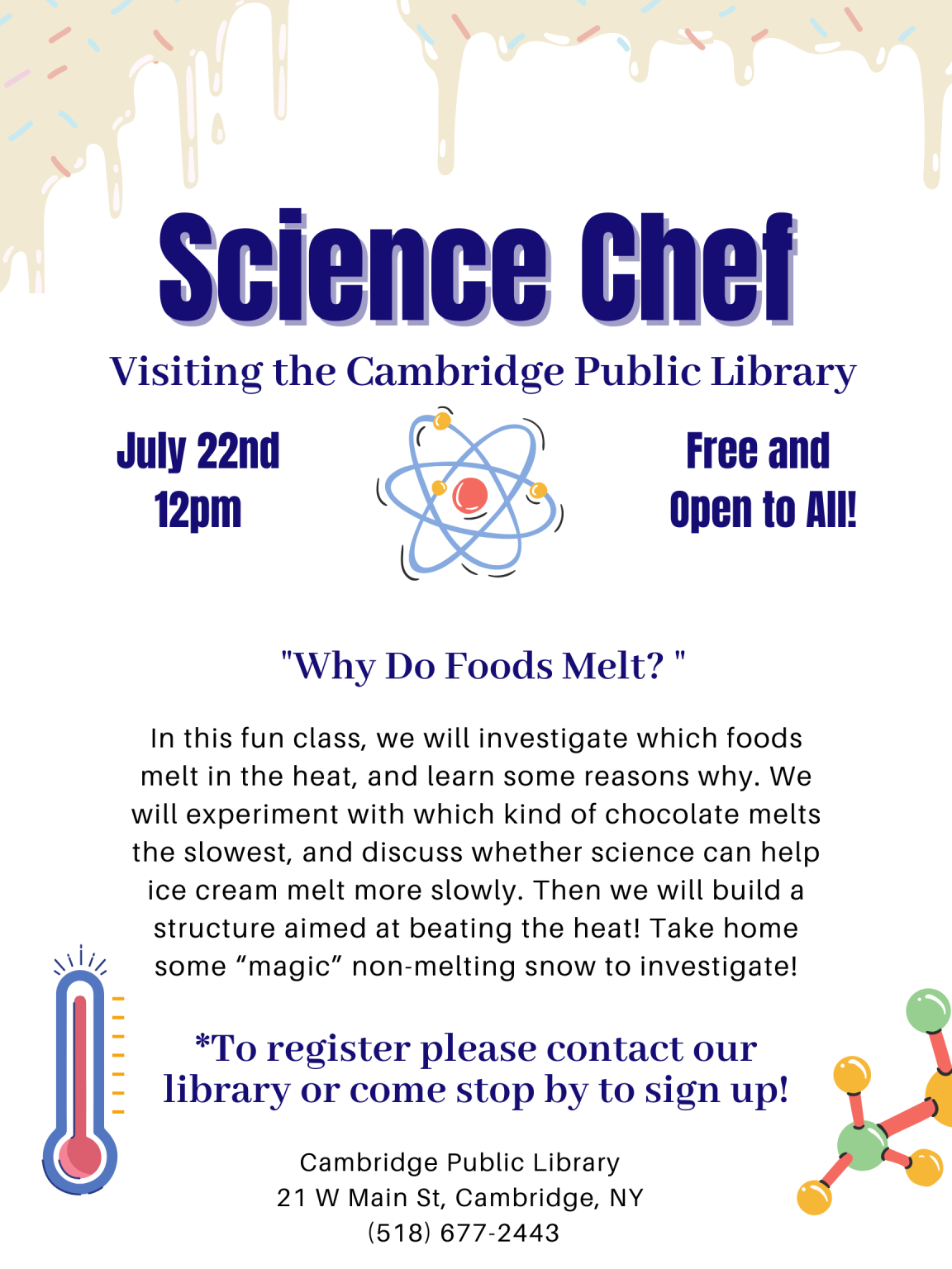 Cambridge Public Library – Follow us on Facebook @cambridgepubliclibrary